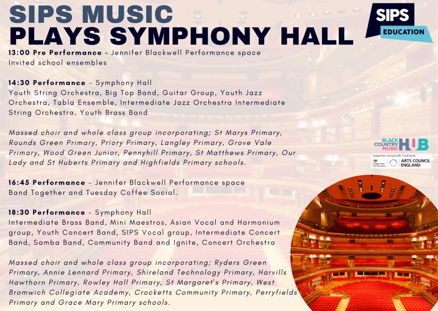 Symphony Hall | SIPS Music
